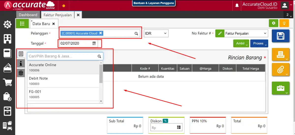 Contoh Invoice, Apa itu Invoice dan Tips Membuatnya - BisnisJadiMudah
